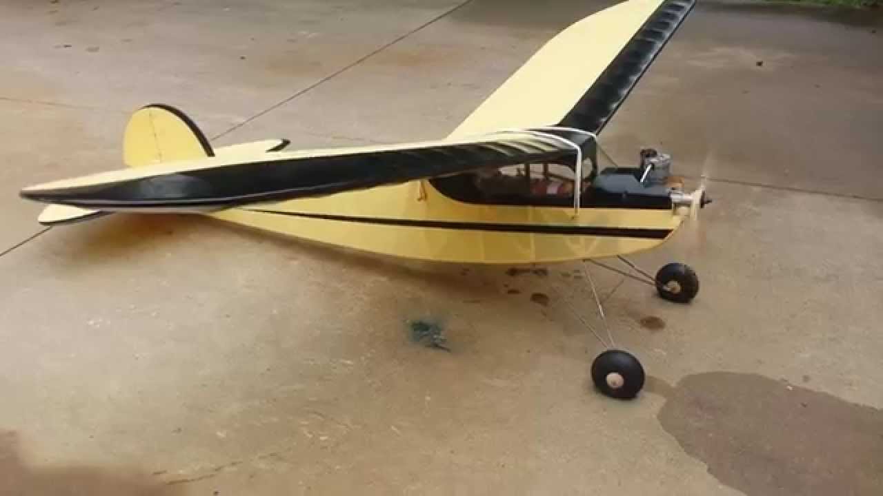 1938 Sal Taibi Power House with OS FS -75 - YouTube