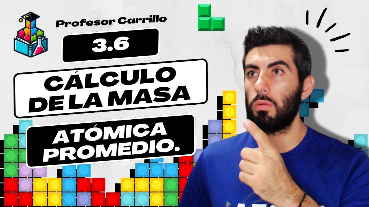 Aprendiendo a CALCULAR la MASA ATÓMICA PROMEDIO de los ELEMENTOS ...