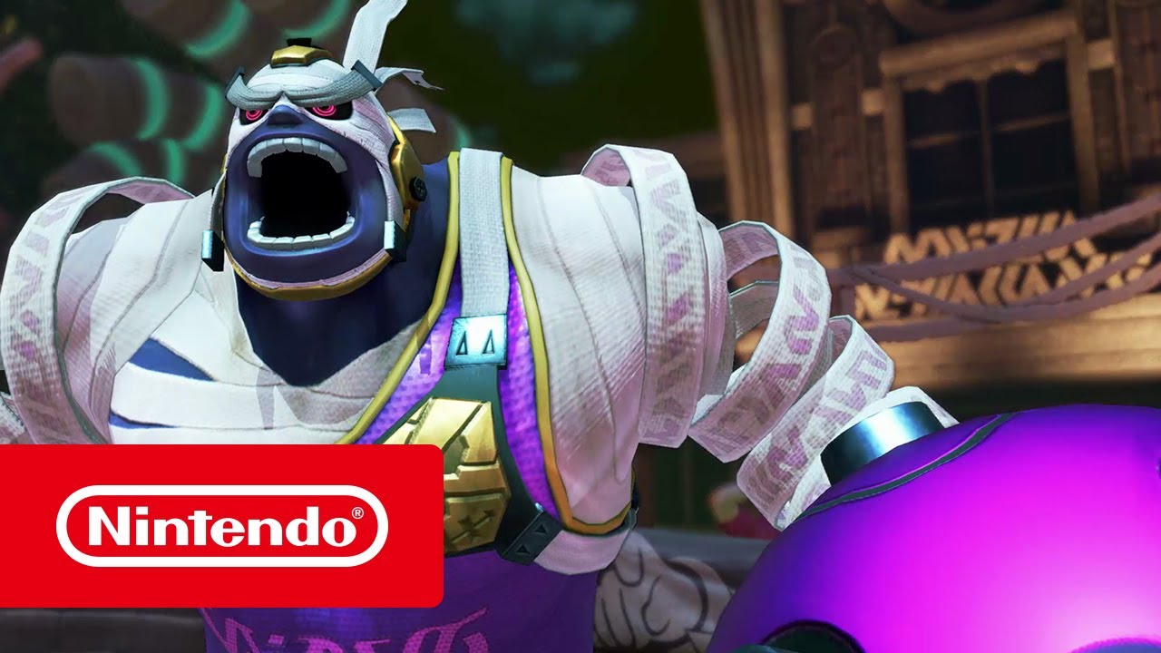 ARMS - Meet Master Mummy (Nintendo Switch) - YouTube
