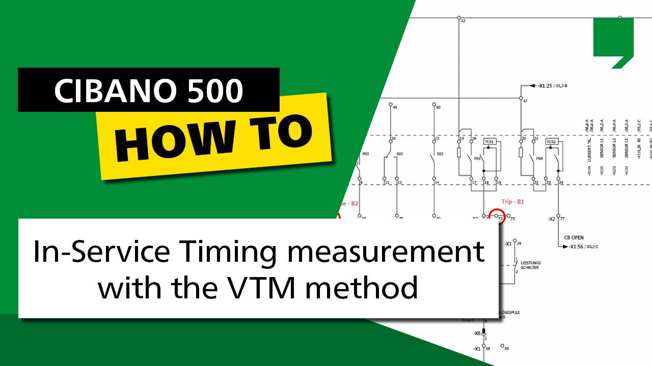 CIBANO 500 - In-Service Timing measurement with the VTM method - YouTube