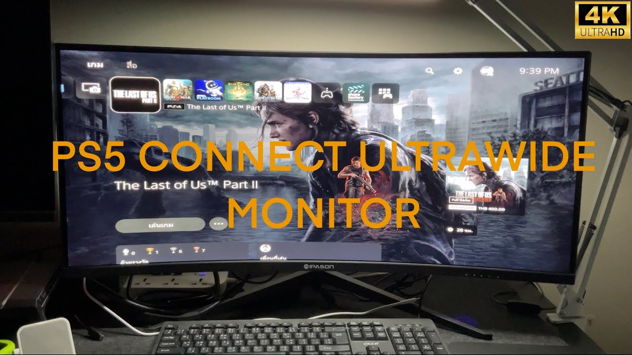 PS5 CONNECT ULTRAWIDE MONITOR 34" - YouTube
