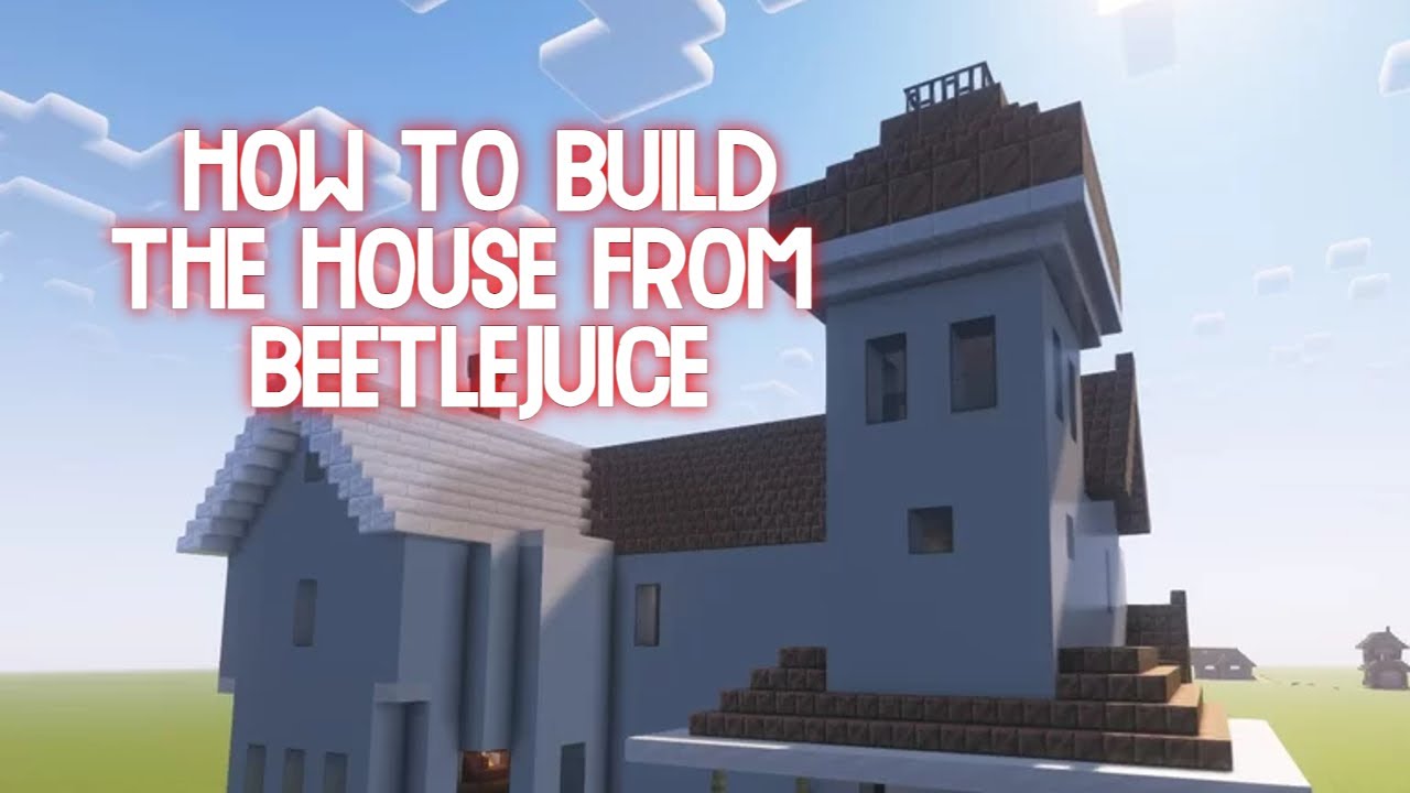 Minecraft Tutorial: Beetlejuice House, How to Build - YouTube