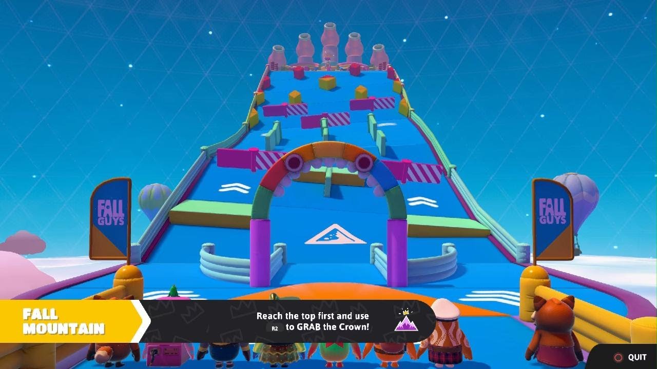 Fall Guys Fall Mountain Crown - YouTube
