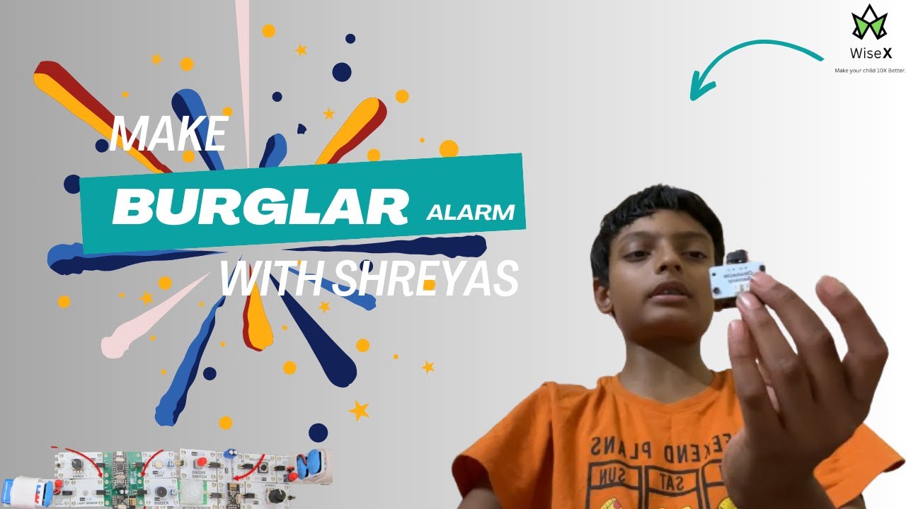 Outstanding Burglar alarm Project by Child Tynker Student. - YouTube