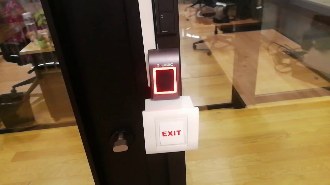 EM Lock Installed on Sliding door || SAG SYSTEMS || - YouTube