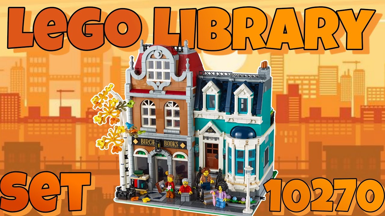 Lego library - set 10270 - speed build - YouTube