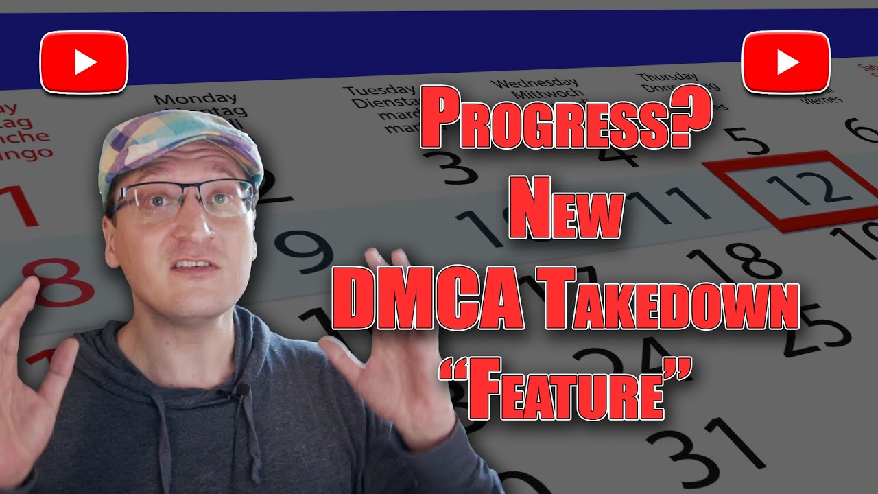 YouTube Gives Seven Days in Scheduled DMCA Takedowns - YouTube