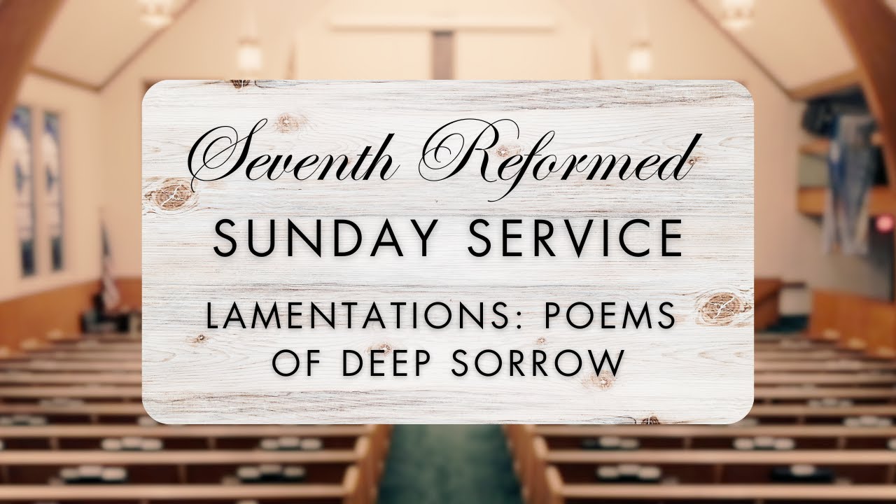 Lamentations: Poems of Deep Sorrow - YouTube