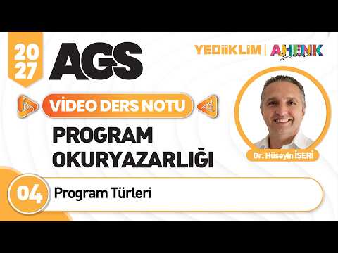 4 - Program Türleri - Hüseyin İŞERİ