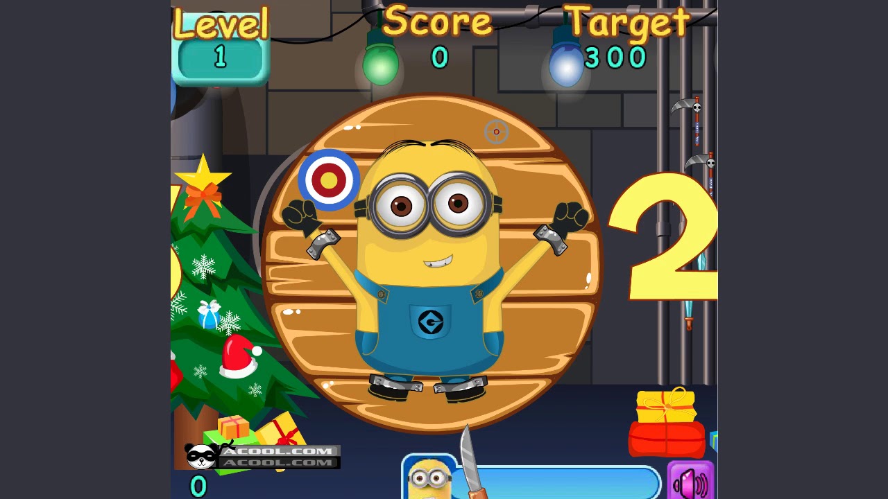 Minion Darts GAMEPLAY - YouTube