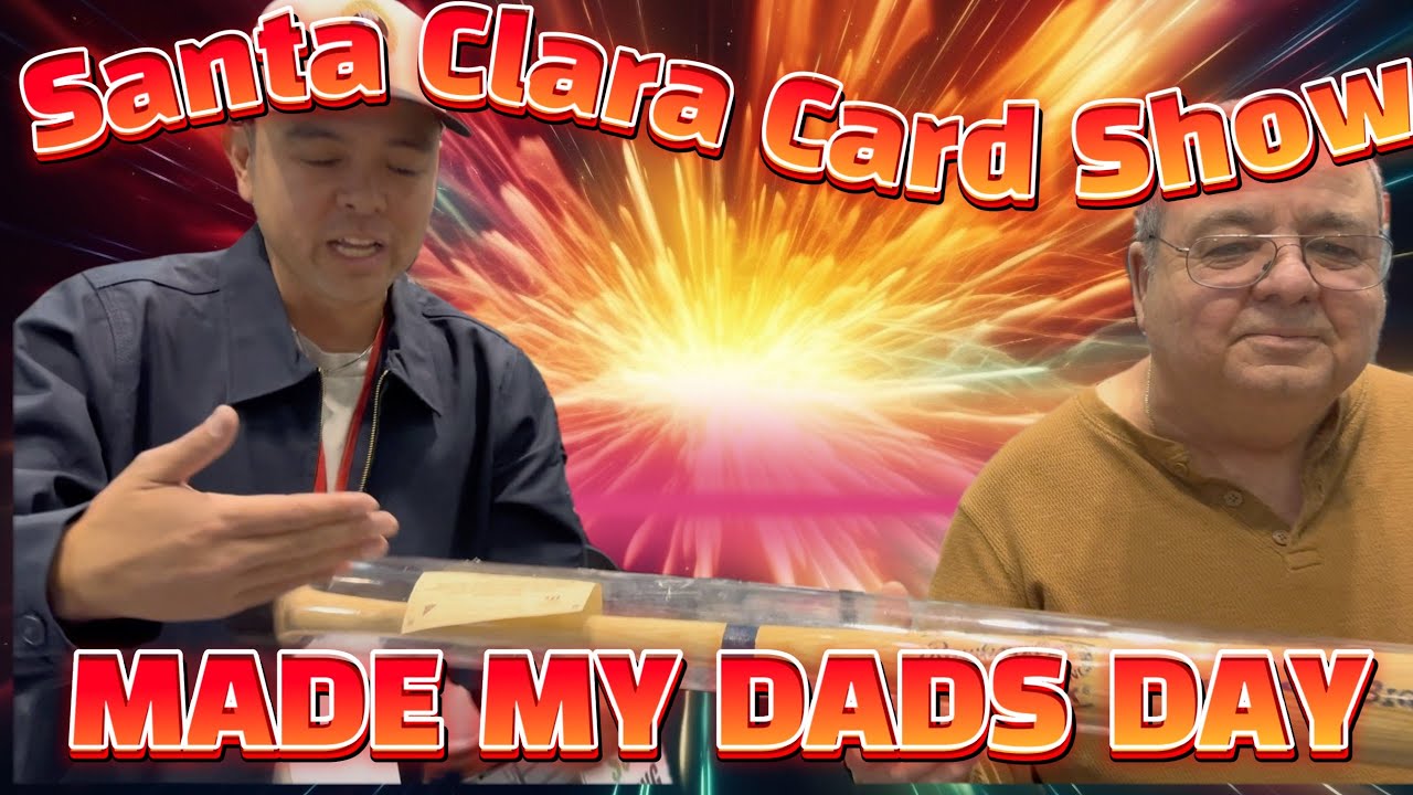 When A Sports Card Dealer Makes Your Dads Day / Santa Clara Card Show ...