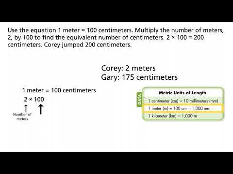 Envision Math G4 Topic 13 Lesson 4 Metric Units of Length - YouTube