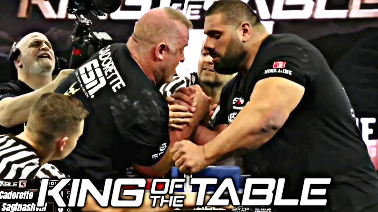 LEVAN SAGINASVILI vs JERRY CADORETTE KOTT13 - YouTube