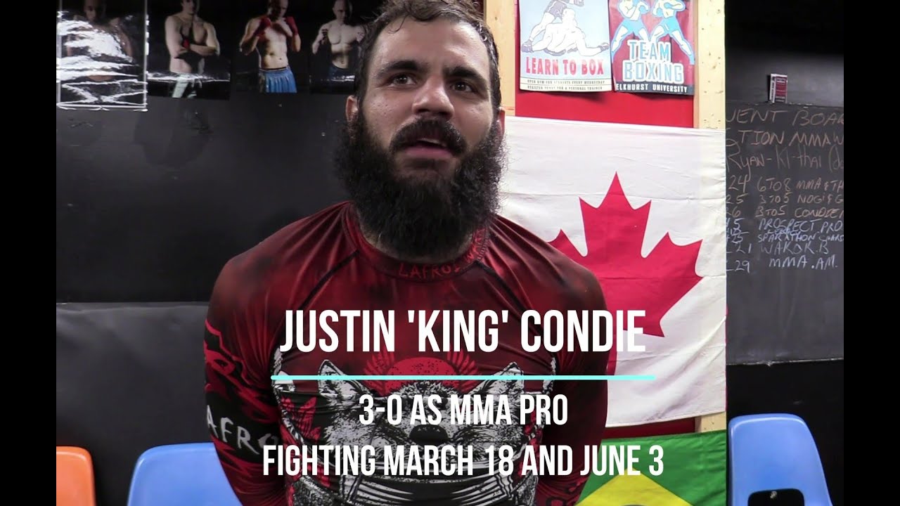 Big Country's Justin 'King' Condie has 2 pro MMA fights booked, putting ...