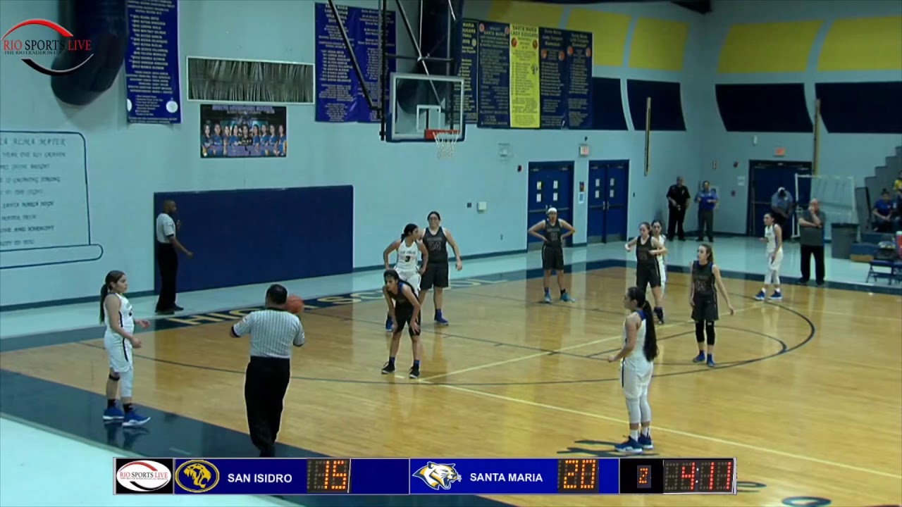 San Isidro VS Santa Maria Women’s Basketball Game Highlights - YouTube