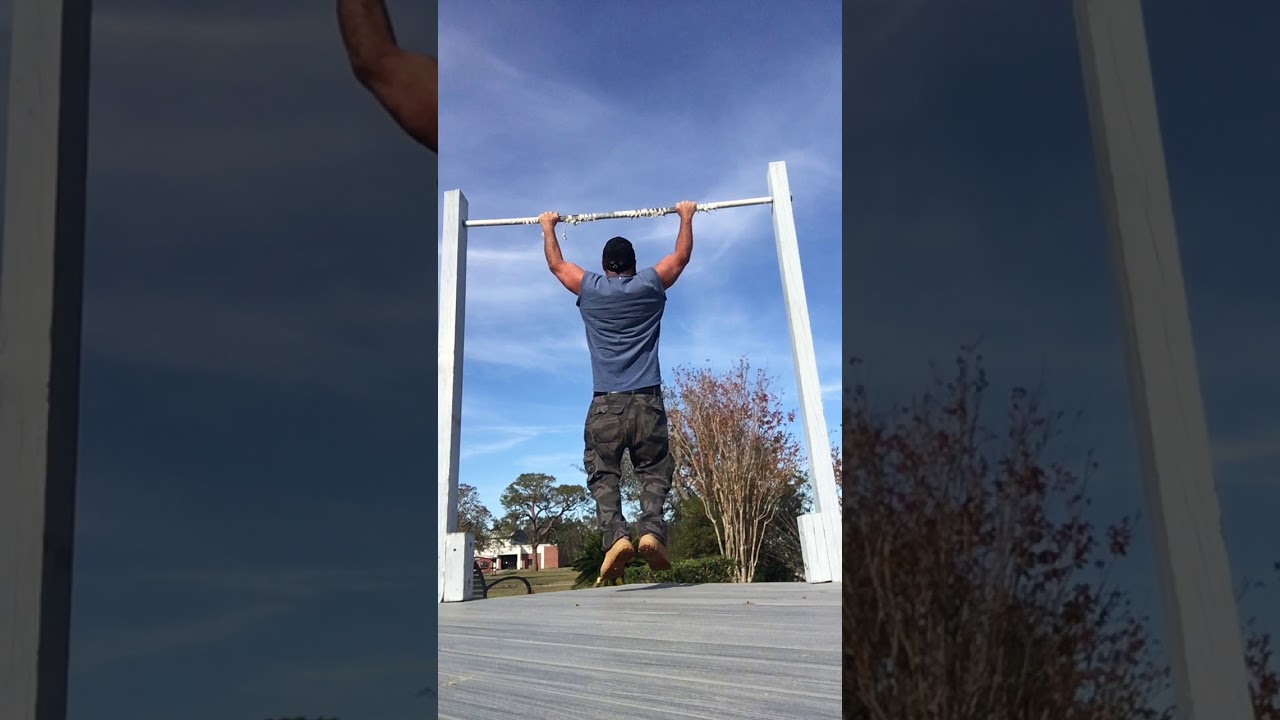 Randy 23 PERFECT PULL UPS matching the USMC BEST FOR PFT PERFECT SCORE ...