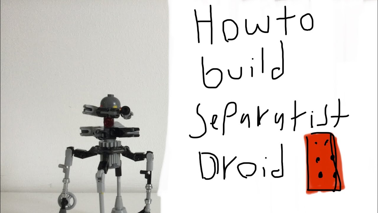 How to build separatist droid - YouTube