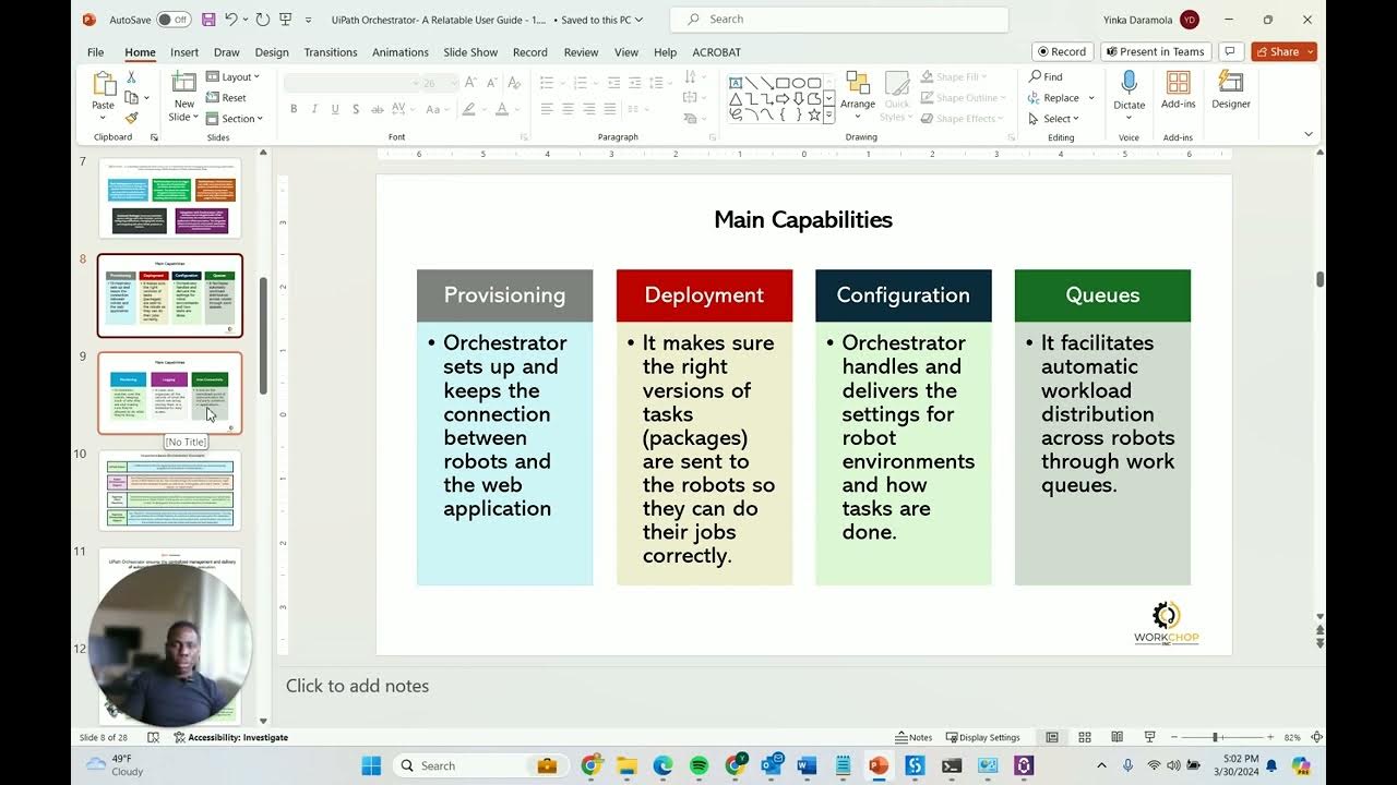 Understanding Uipath Orchestrator Functions Lesson 4 2024 Youtube