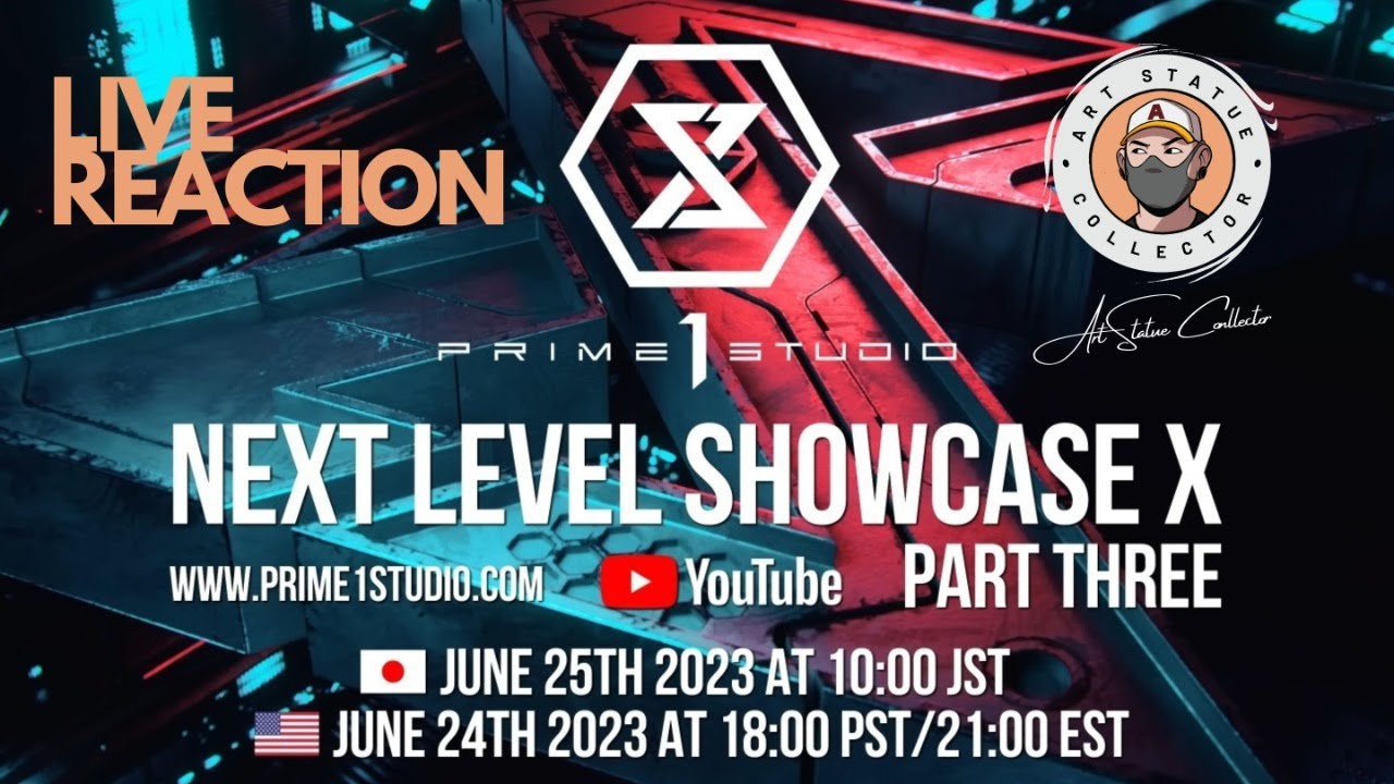 Prime 1 Studio Next Level Showcase X part 3 [Live Reaction] - YouTube