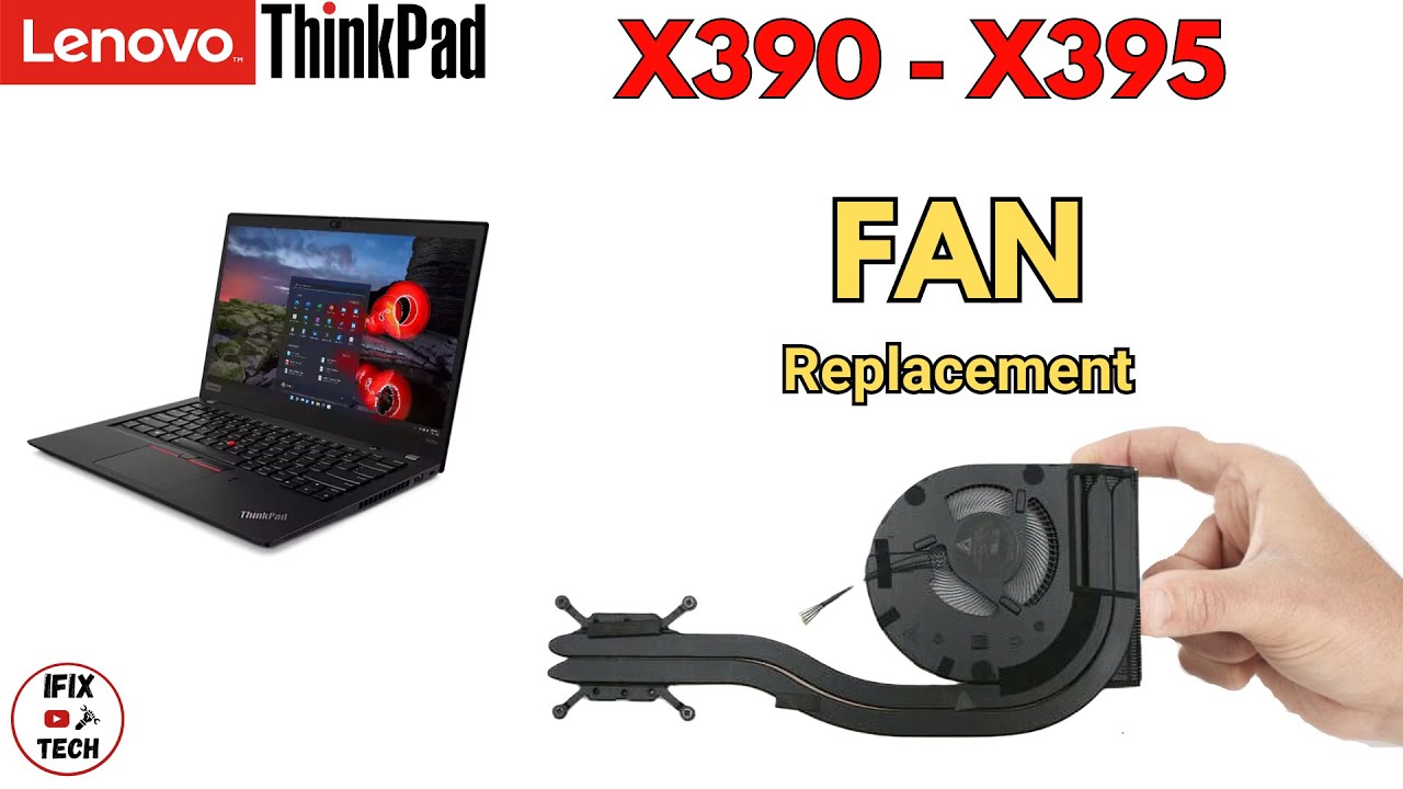 Lenovo ThinkPad FAN and HEATSINK Replacement X390 and X395 - How to ...