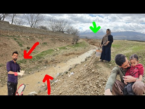 Ali's love and affection for Parisa: Parisa's efforts to build a life in hardship