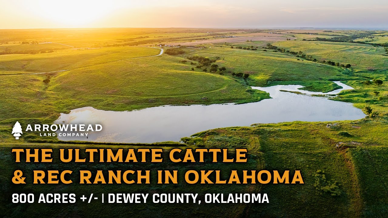 LAND FOR SALE: 800 Acre +/- Ranch with Stocked Lake | Dewey County ...