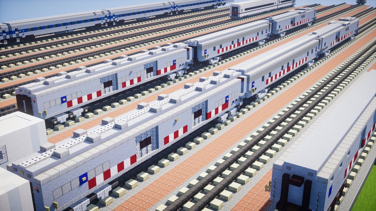 Minecraft Ringling Bros. Circus Train Tutorial - YouTube