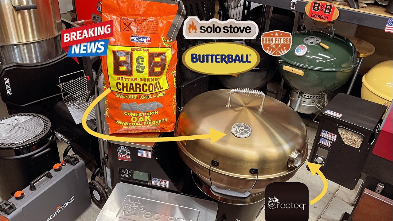 Charcoal On A Pellet Grill? / Recteq Bullseye Pellet Smoker-Grill ...