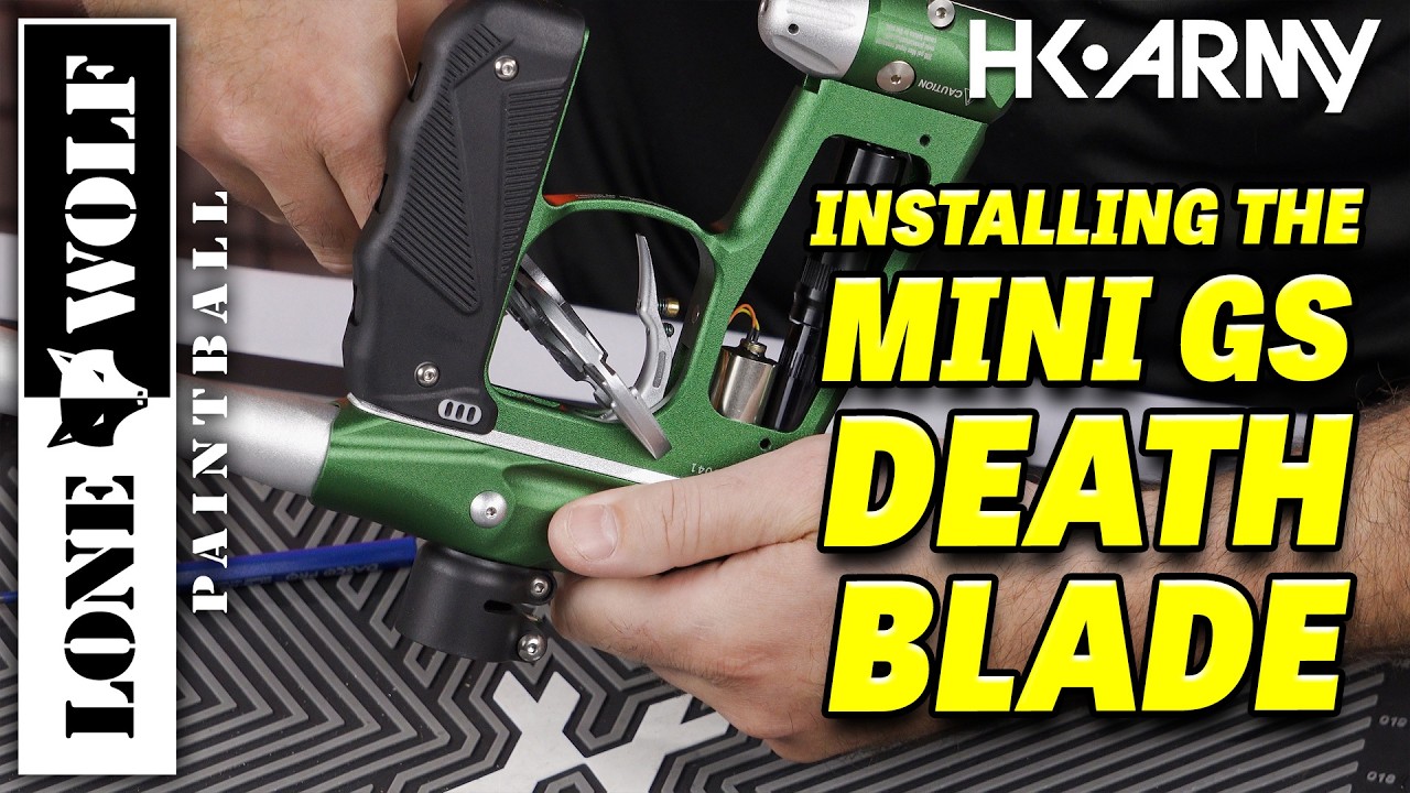 HK Army Mini GS Death Blade Trigger Installation & Overview | Lone Wolf ...