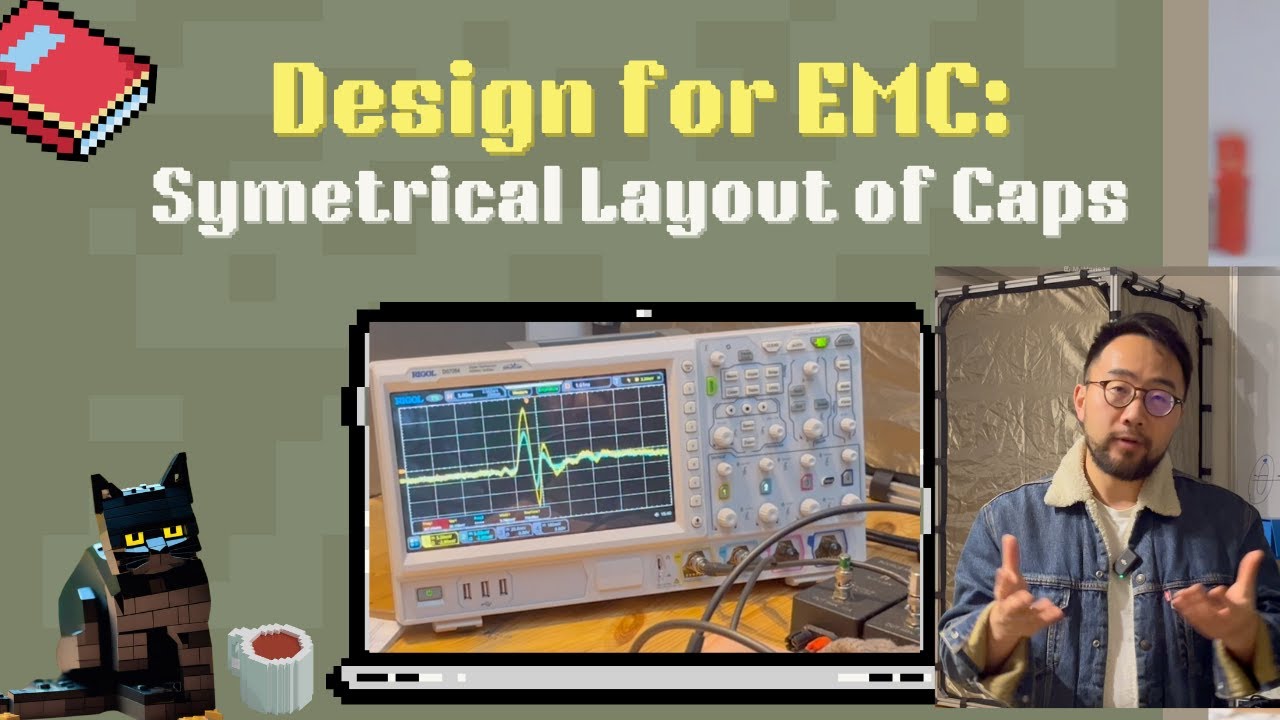 Using Symmetrical Layout of Capacitors for Better EMC - YouTube