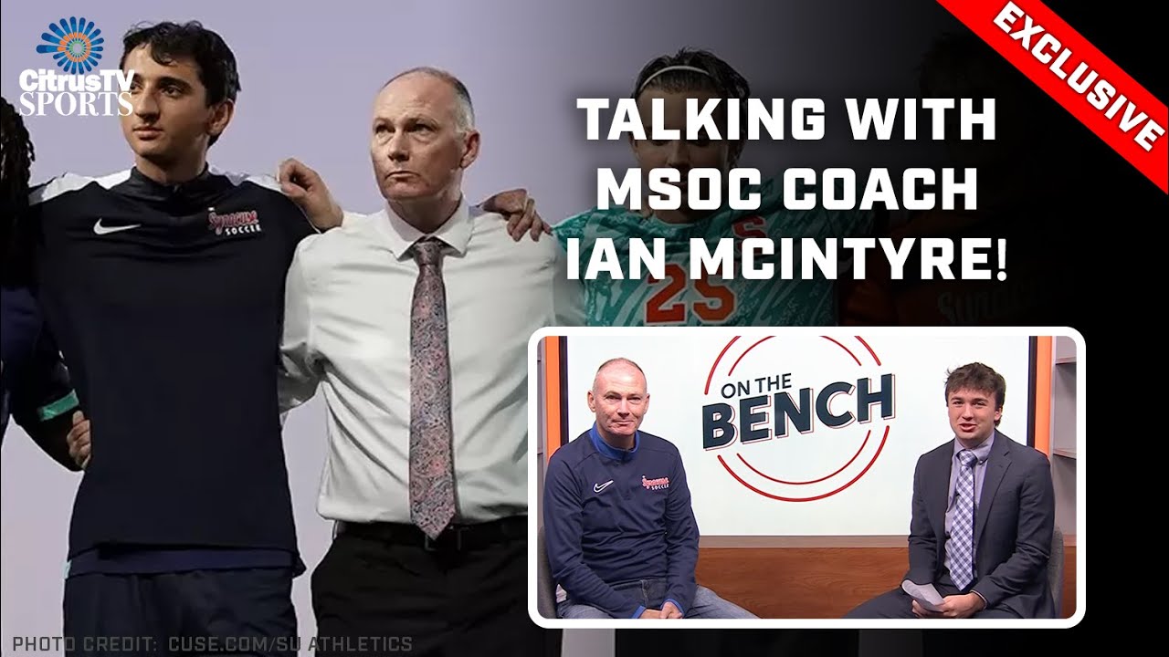 Exclusive Interview with Syracuse MSOC Head Coach Ian McIntyre - YouTube