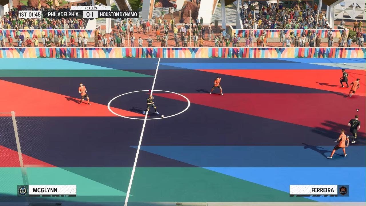 EA SPORTS FC 24 | Philadelphia VS Houston Dynamo FC Volta | Full Match ...