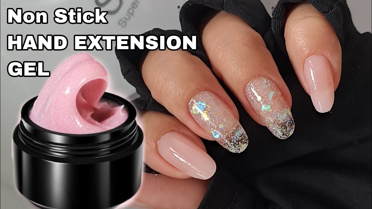 Applying Hand Extension Gel Using Nail Mould | Born Pretty Non Stick ...