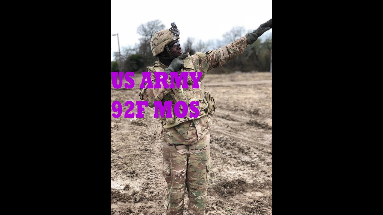 JOINING THE ARMY - US ARMY 92F MOS 2021 - YouTube