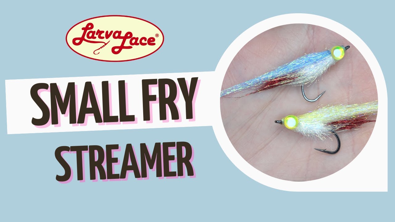Small Fry Streamer - Micro Streamer Fly Tying with Larva Lace ...
