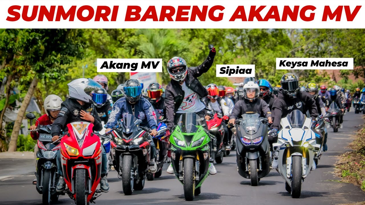 Akang MV Sunmori Di Kediri Part 1 || @akangmv @amanizar @KeysaMahesa ...