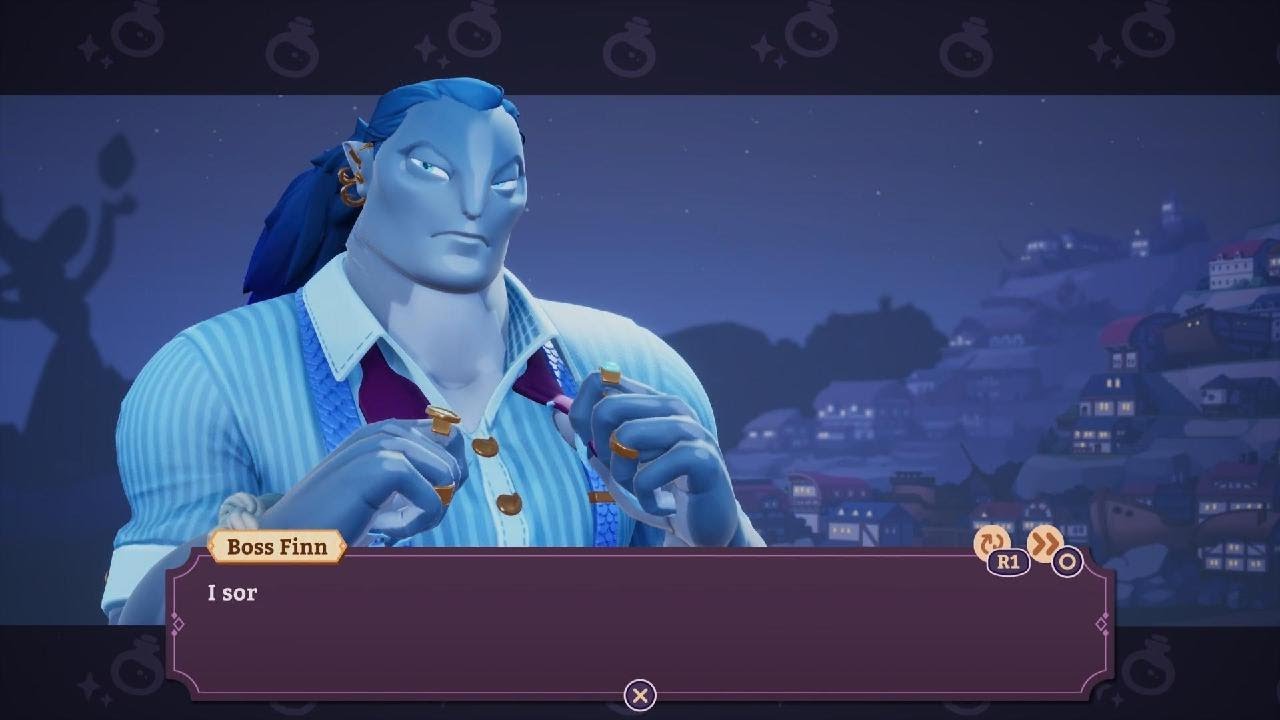 Potionomics Masterwork Edition - Boss Finn scenes (part 10) - ️🦈 KISS ...