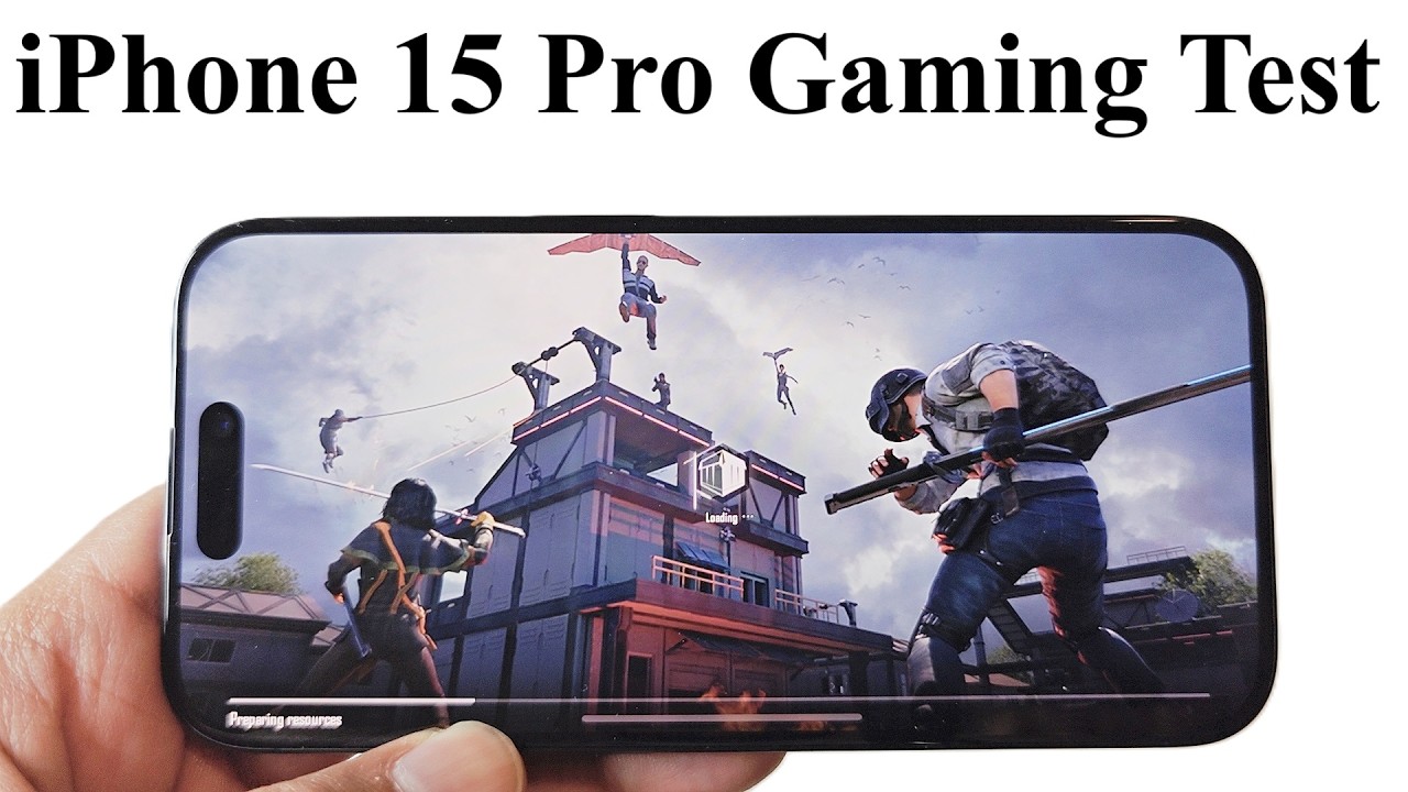 Apple iPhone 15 Pro - Gaming Test (PUBG Mobile, Call of Duty, Asphalt 9 ...