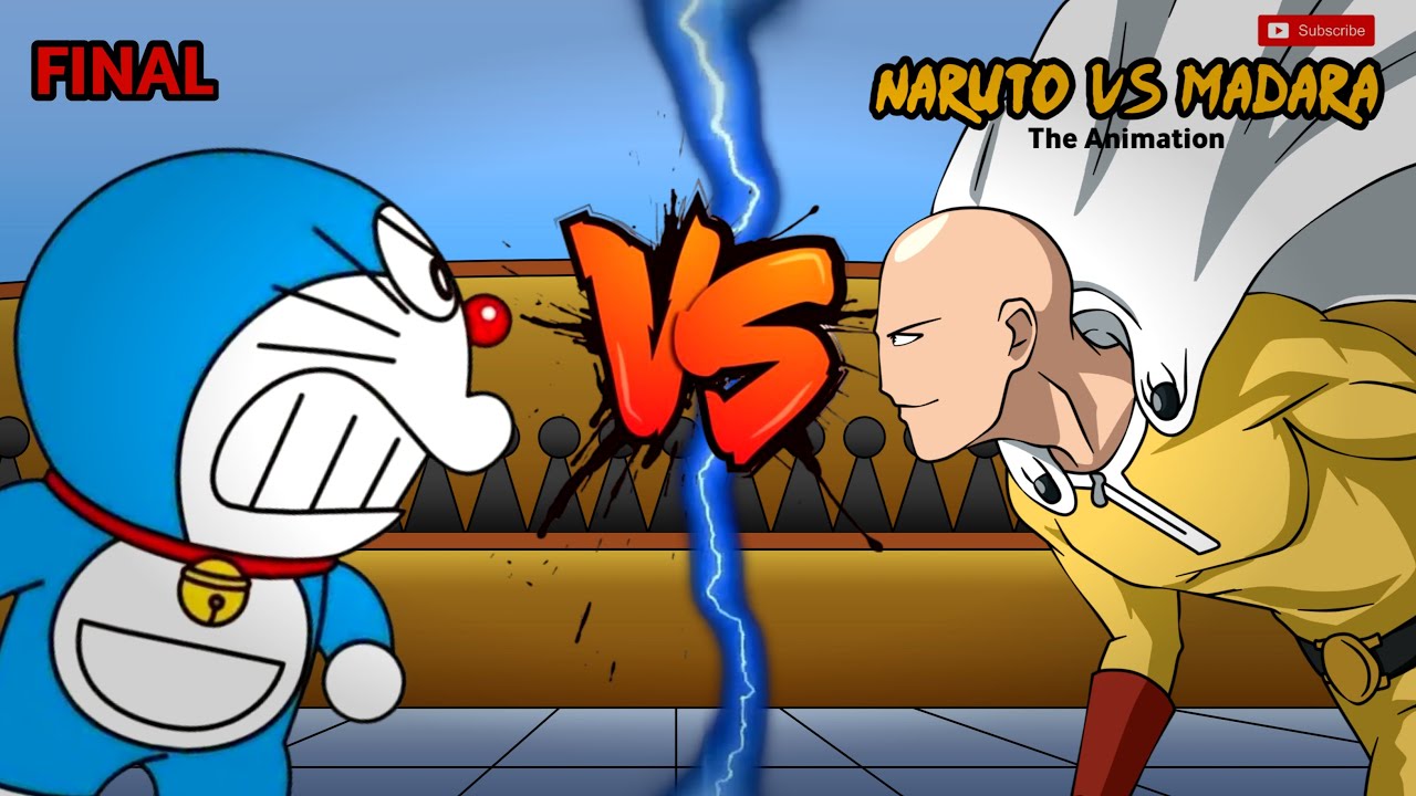 SAITAMA VS DORAEMON FINAL TOURNAMENT - Fun Animation | Naruto vs Madara ...