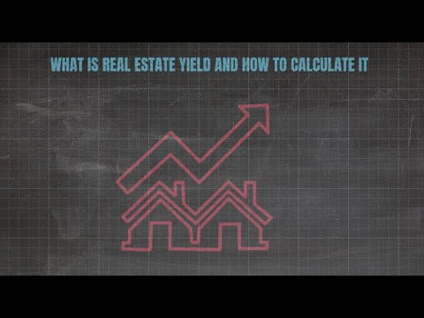 What is Real Estate Yield & How to Calculate It - YouTube