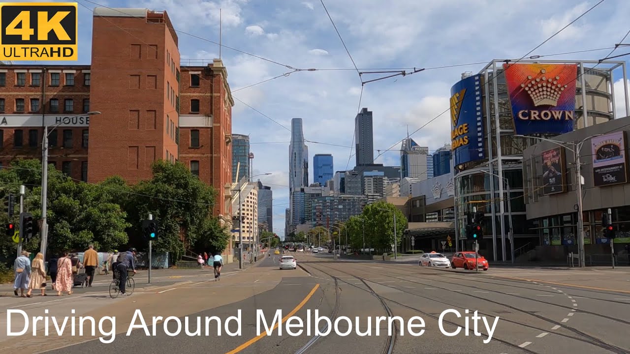 Driving Around Melbourne City | Melbourne Australia | 4K UHD - YouTube