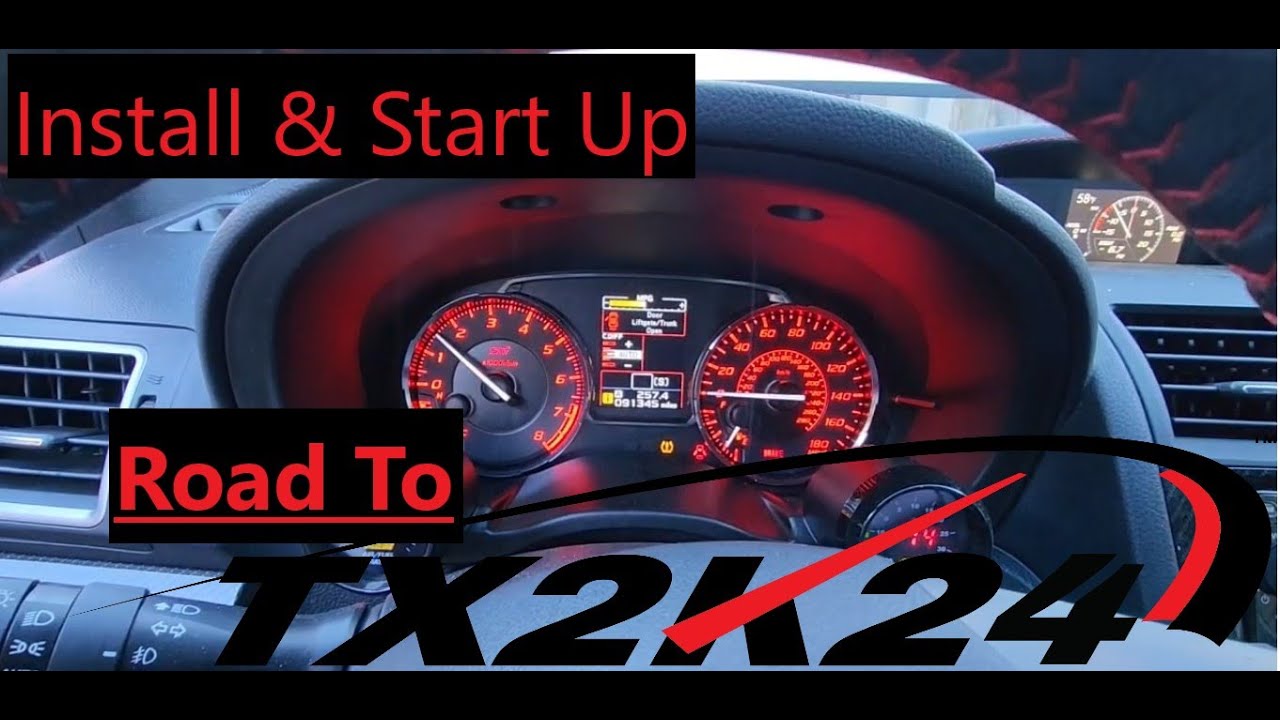 Road To TX2K'24 - The Install & Start Up (500 WHP Subaru Build) - YouTube