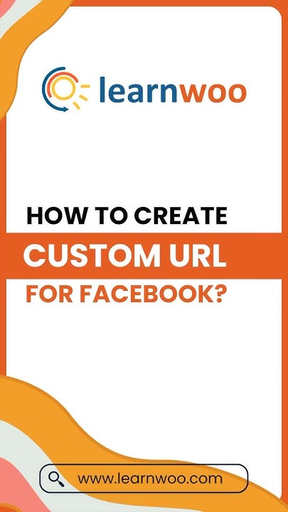 How to Create a Custom Facebook URL (Personalised URL)? #shorts #facebook - YouTube