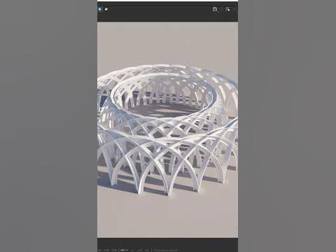 Simple parametric model in 3Ds Max #3dsmax #3dsmaxtutorial #archiviz #rendering #vray # ...