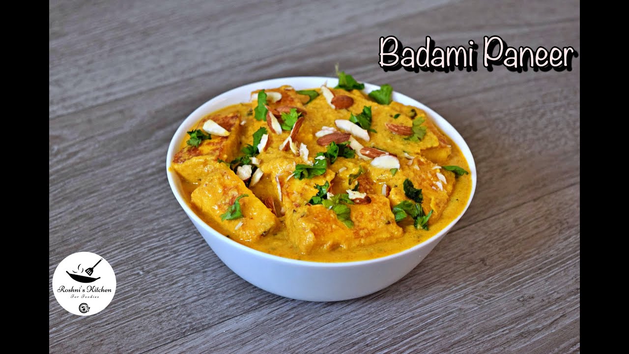 Restaurant Style Badami Paneer Gravy | Rich & Tasty Shahi Badam Paneer ...