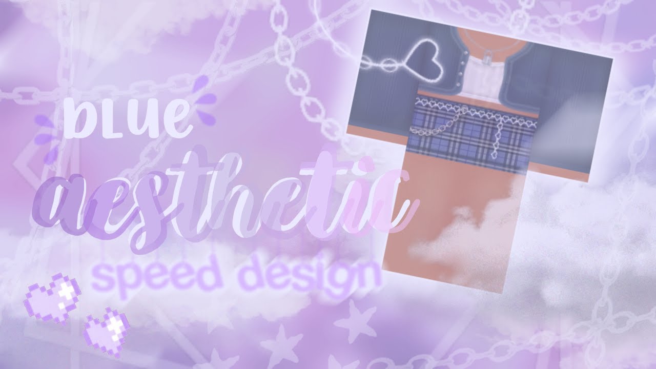 Blue Aesthetic Outfit | Speed Design | ROBLOX - YouTube