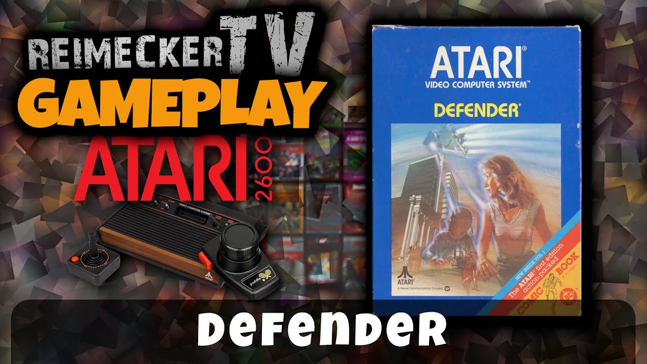 Gameplay : Defender [Atari VCS 2600] - YouTube