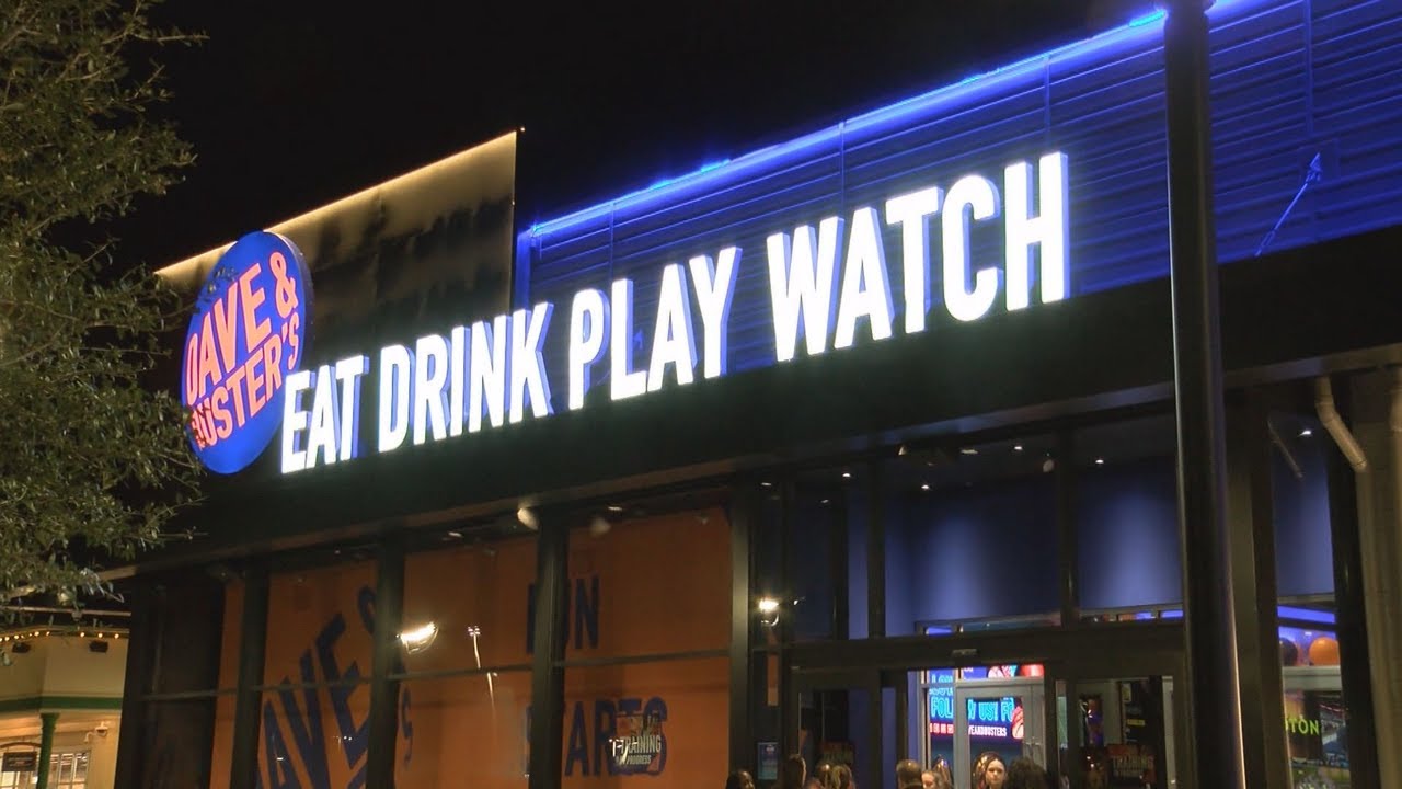 A look inside the new Dave & Buster’s in Pooler - YouTube