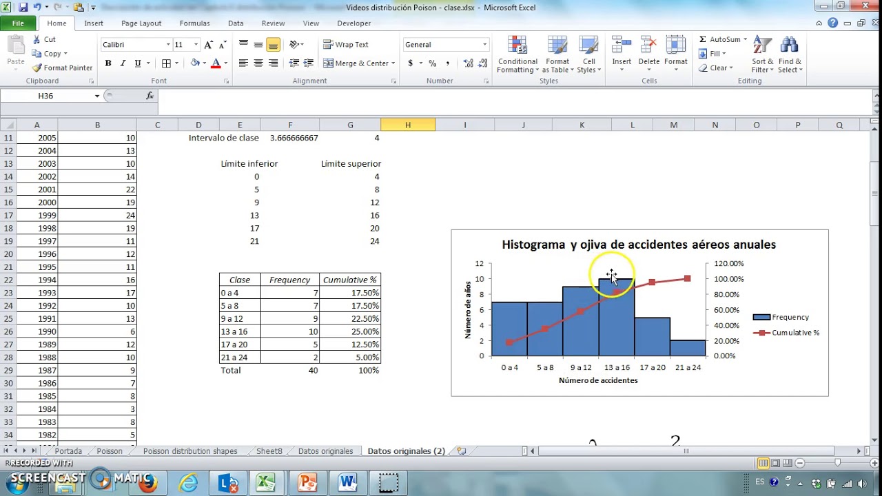 06D04 Características de la distribución de Poisson - YouTube