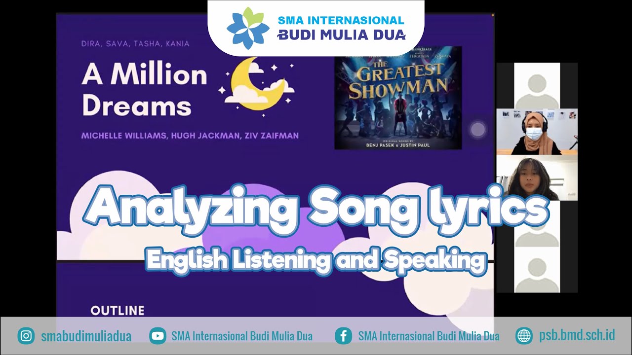 English Listening and Speaking | Analyzing Song lyrics | Grade XI | Ms ...